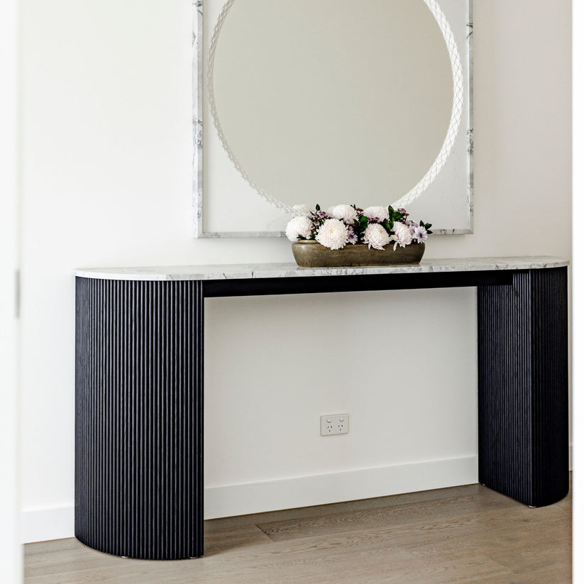 Arla Stone Hallway Table – Annuello